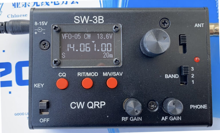SW-3B QRP CW transceiver – Venus Information Technology Co., Ltd.